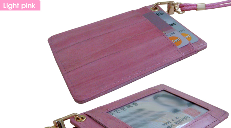 Genuine Eel Skin Transportation Card, ID Card Holder, Necklace Purse ...